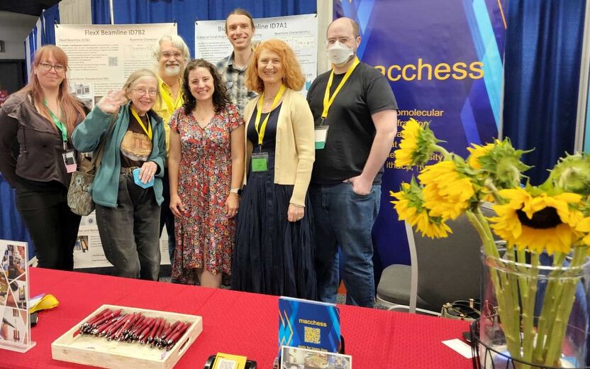 MacCHESS visits ACA: The Structural Science Society | Cornell ...